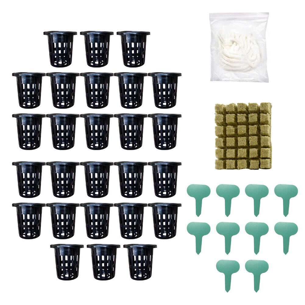 Hydroponic Grow Kit Plant Grow Net Cups Grow Start... – Grandado