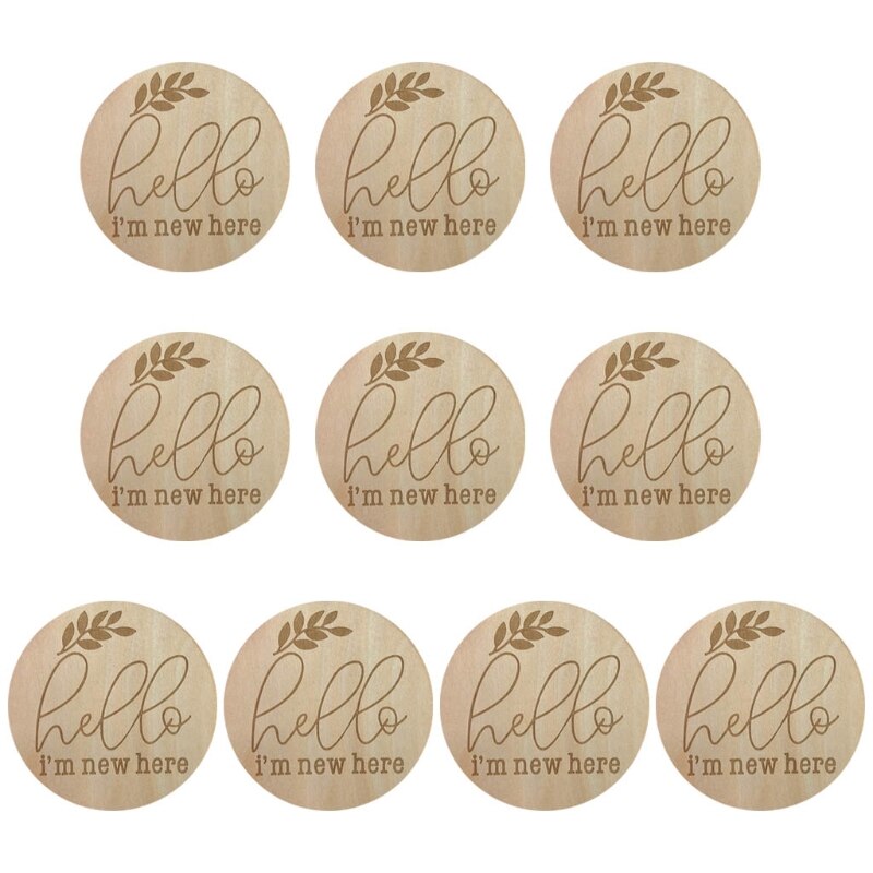 5/10/15/20Pcs Houten Maandelijkse Milestone Foto K... – Grandado