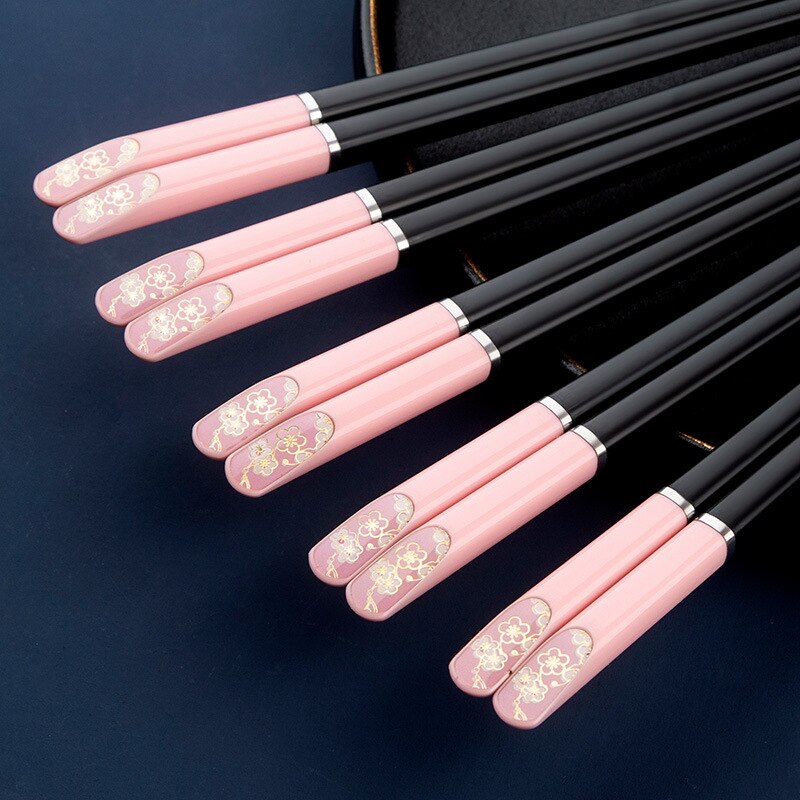 1 Pair Cherry Chopsticks Cartoon Personality Alloy... – Vicedeal