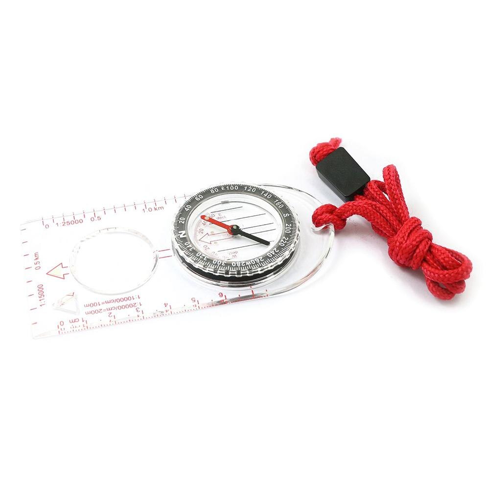 SD482 Mini Outdoor Transparent Plastic Compass Com... – Grandado