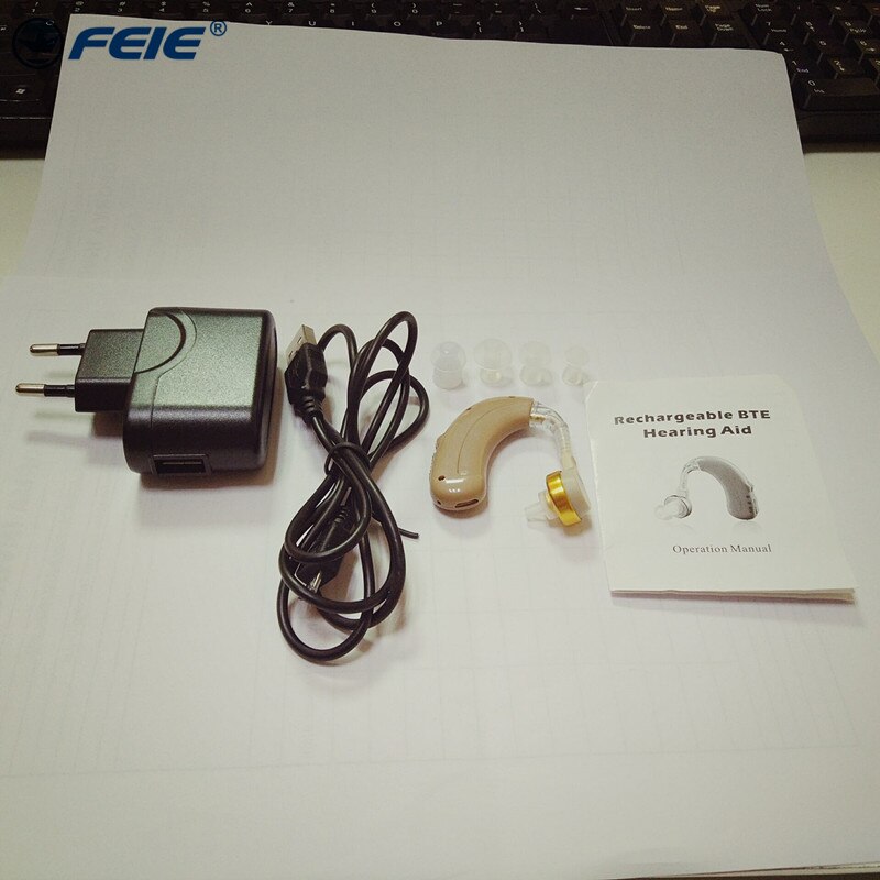 USB rechargeable hearing aid C-109 Deafness Headse... – Grandado