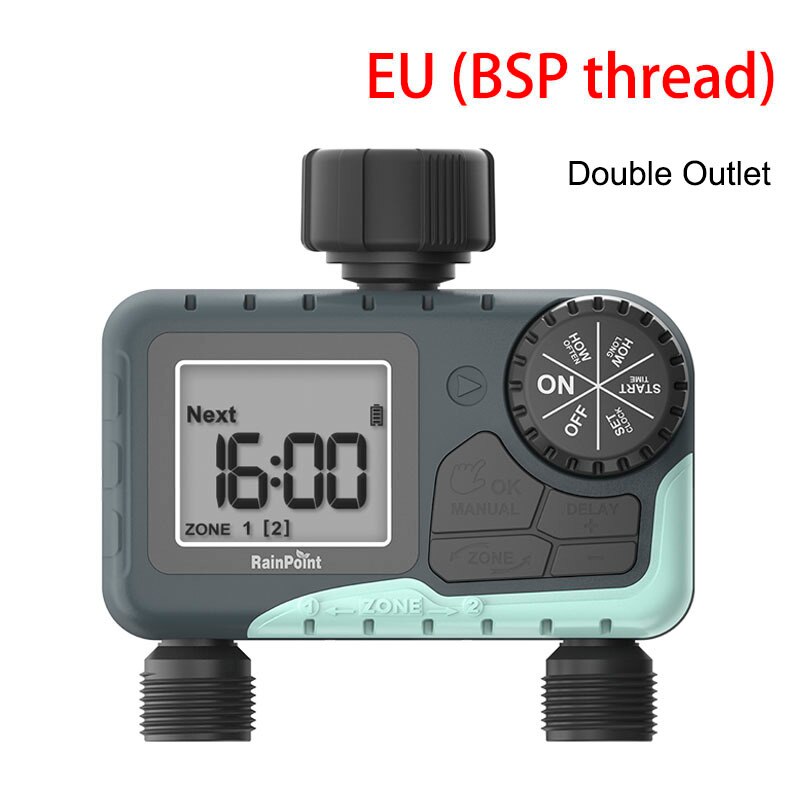 Programmable Digital Water-tap Watering Timer Batt... – Grandado