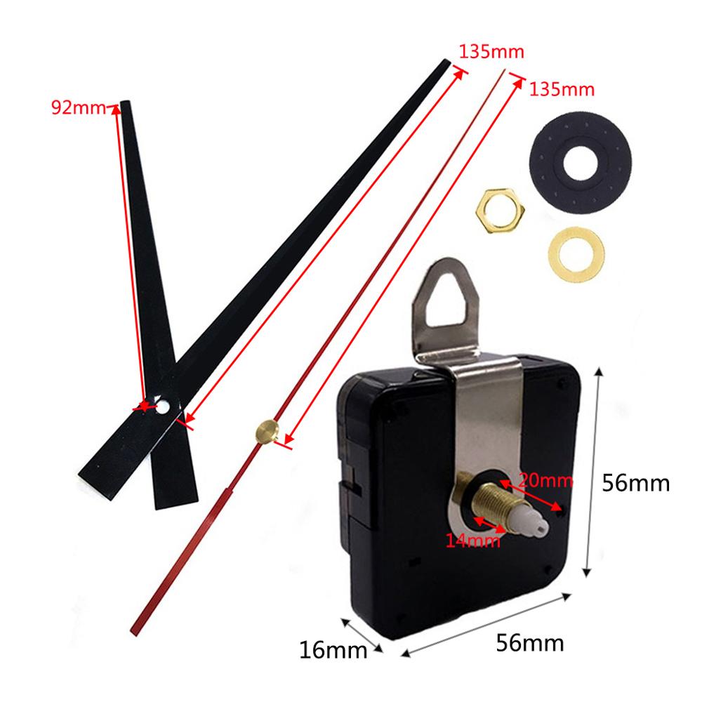 Sweep Silent Quartz Wall Clock Movement Mechanism ... – Grandado