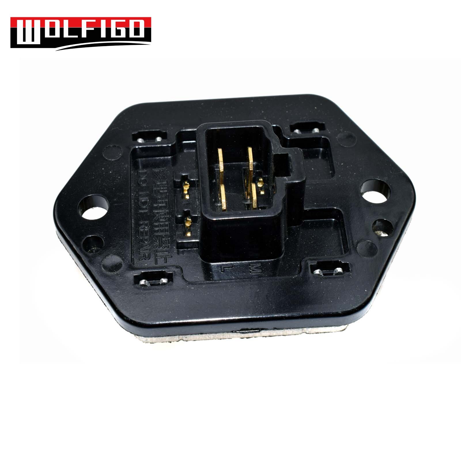 WOLFIGO 4 Pin 12V HVAC Blower Motor Resistor Fan M... – Grandado