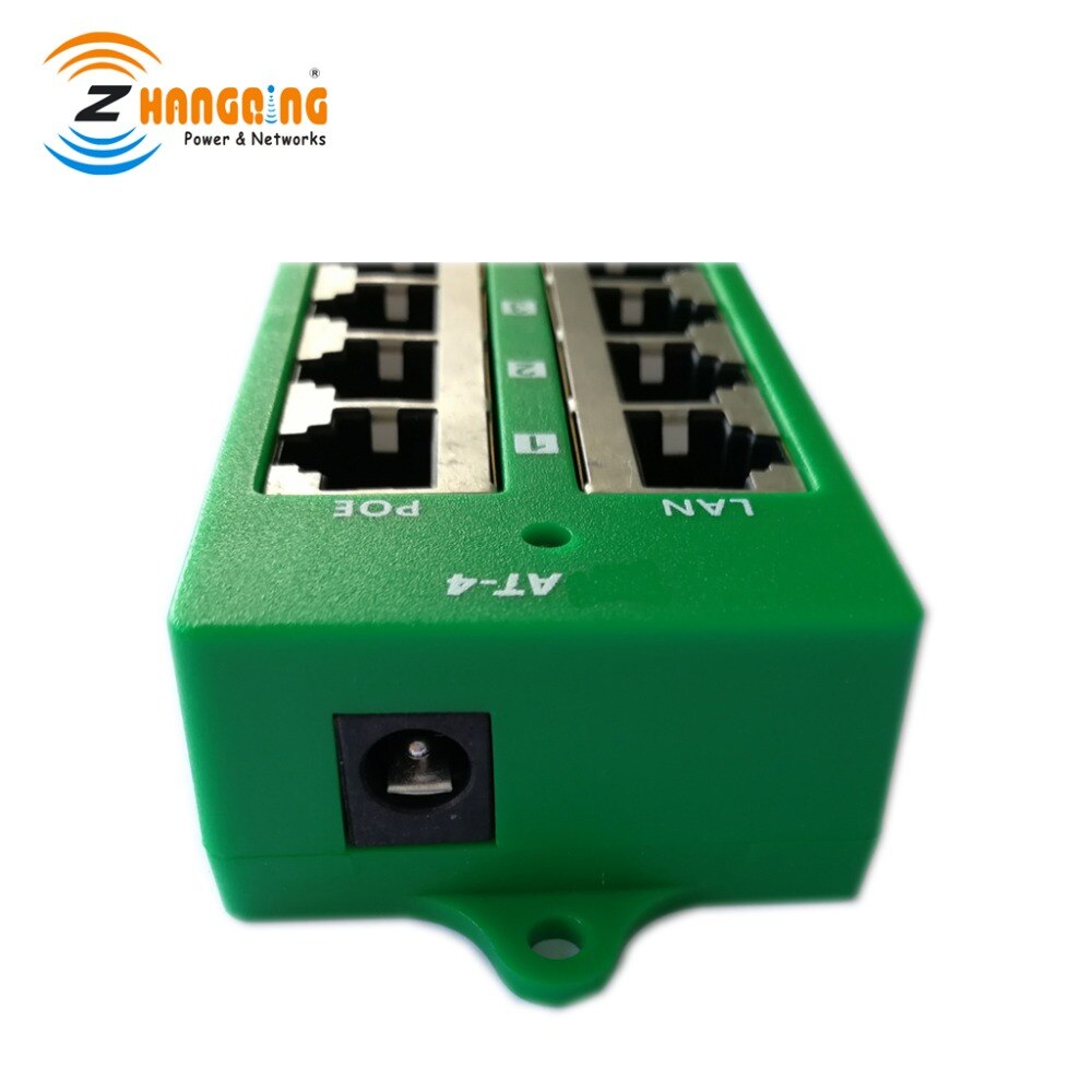 Gigabit Active PoE Injector 4 Port Mode A 802.3at ... – Grandado
