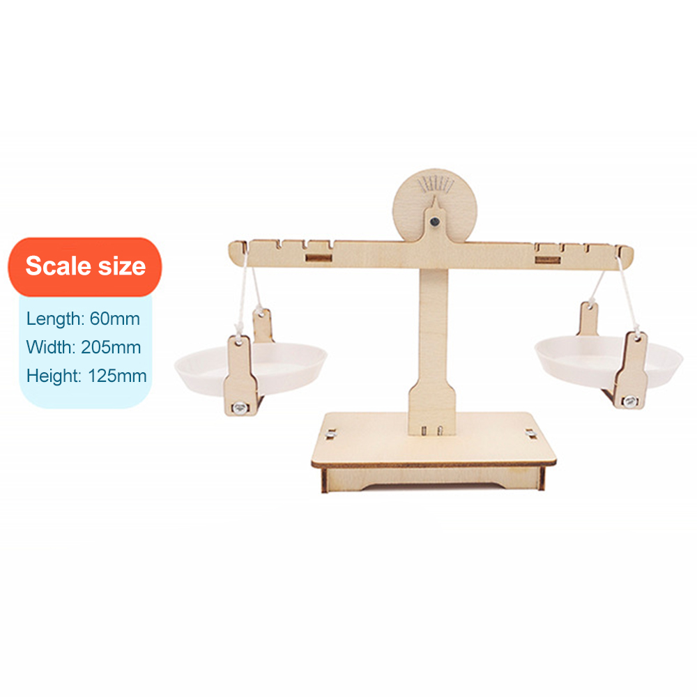 DIY Balance Scale Lever Wooden Weighing Scale Scie... – Grandado