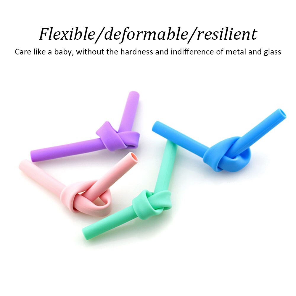 Food Grade Silicone Straws Folding Flexible Portab... – Vicedeal