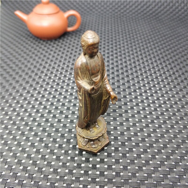 Chinese bronze sculpture Buddha Sakyamuni Buddha h... – Vicedeal