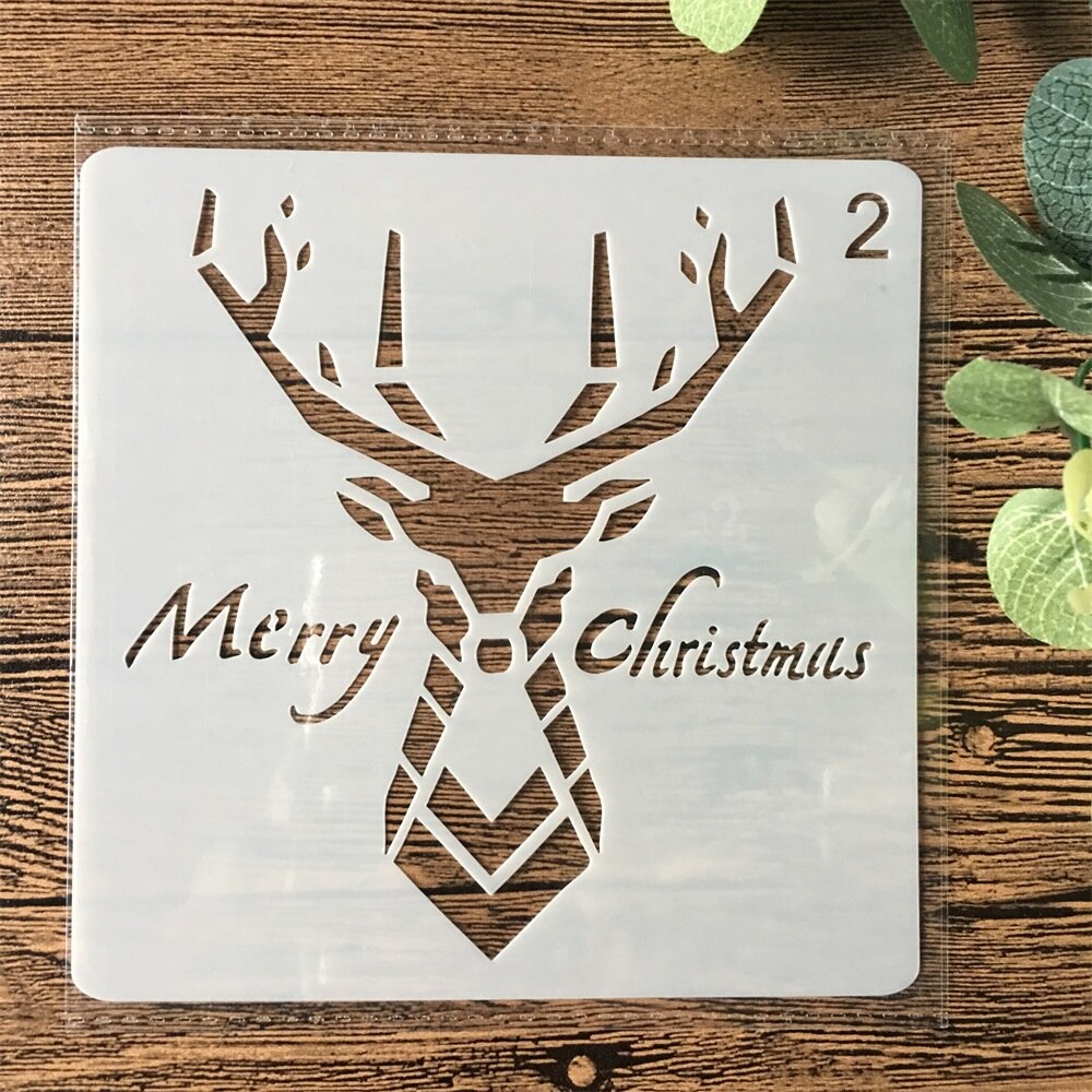 9Pcs 13cm Christmas Santa Clause Reindeer Snow DIY... – Vicedeal