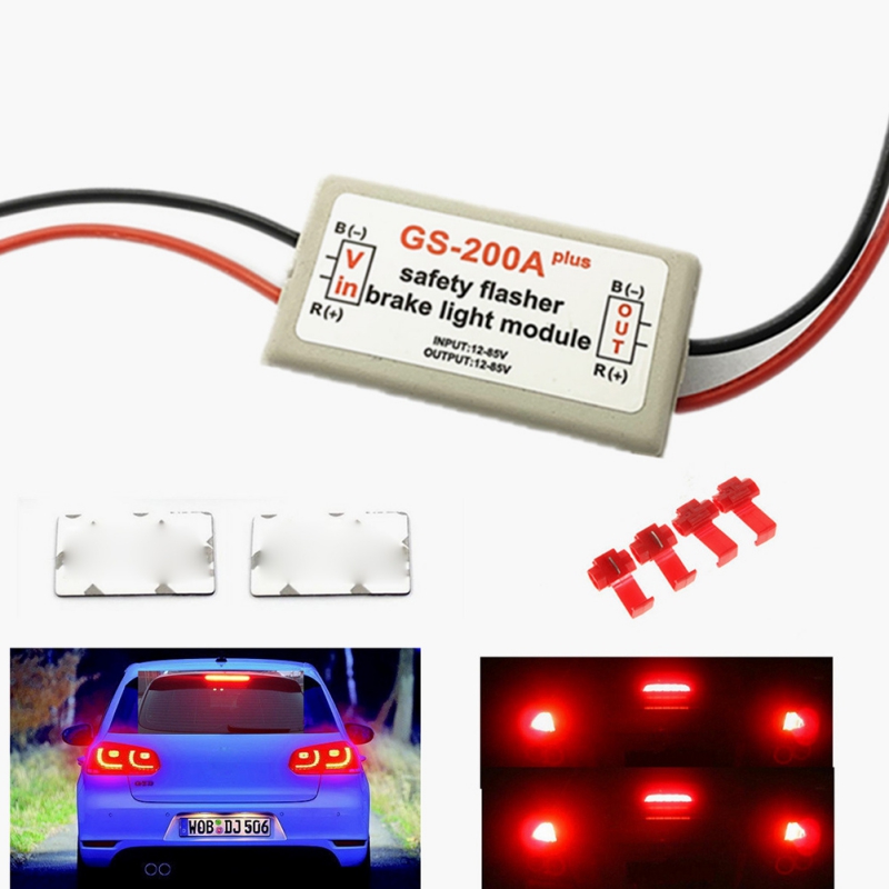 GS200-A Car LED Rear Brake Stop Light Lamp Strobe ... – Vicedeal