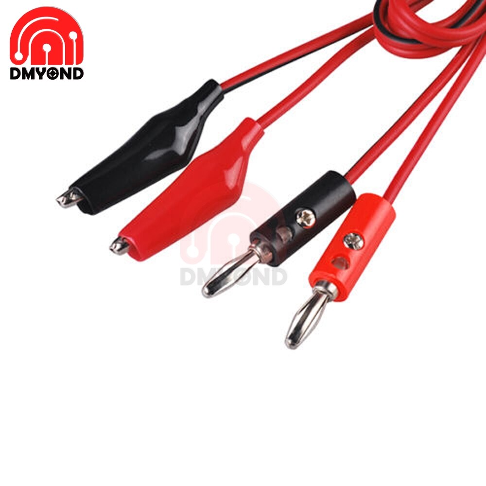 1M Wire 5A AV Banana Plug Crocodile Clamps Alligat... – Grandado