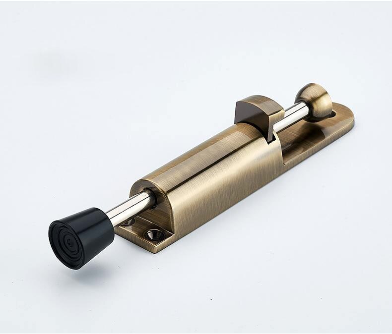 Heavy Duty Door Stopper Zinc Alloy Soft Rubber Foo... – Grandado