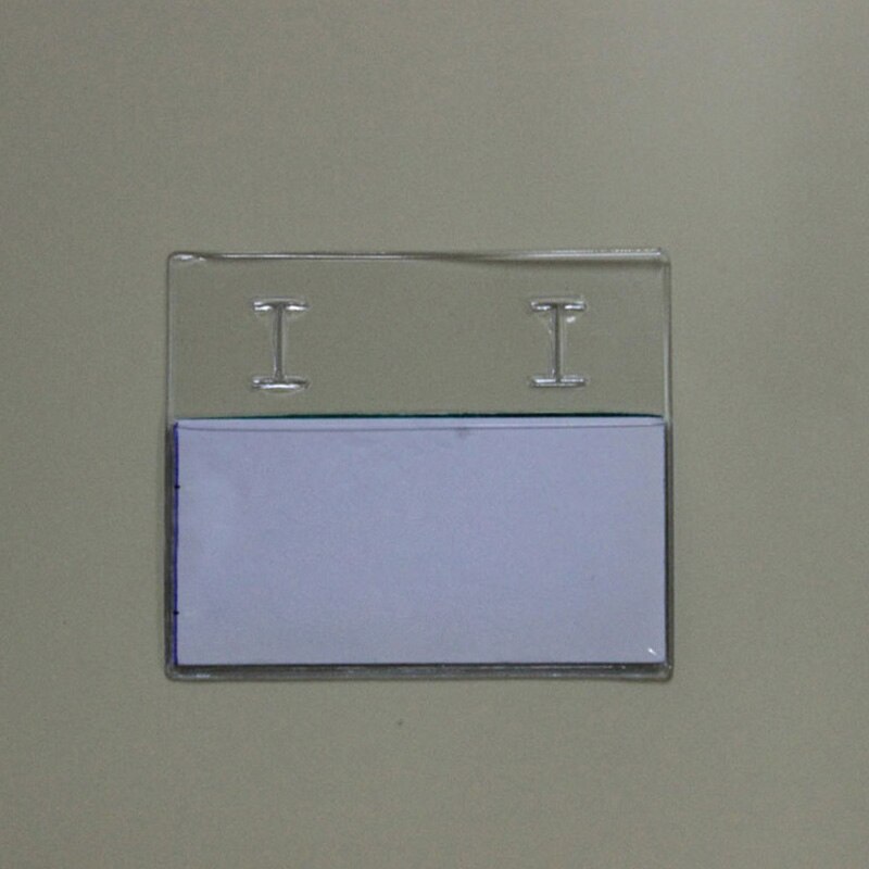 100pcs Optical Tag Clear Plastic Sleeve Slip-on Ey... – Grandado