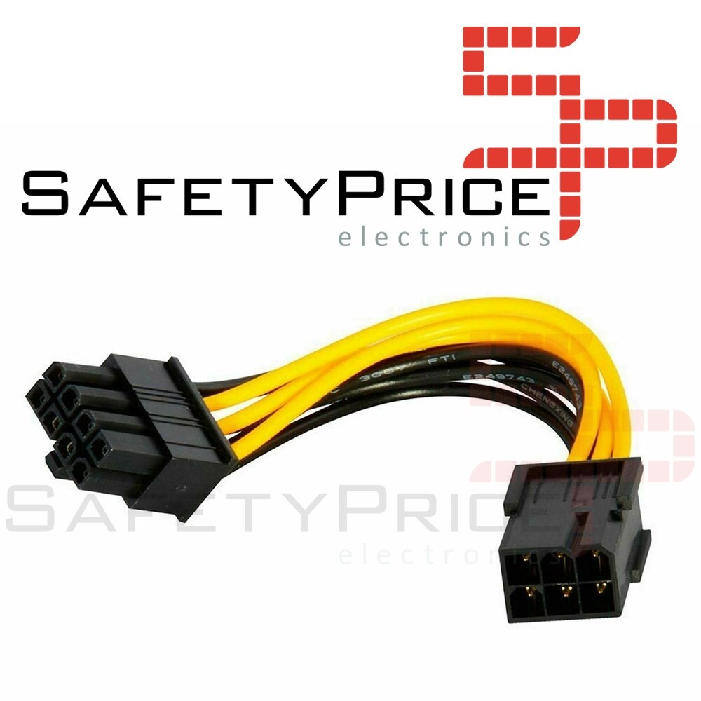 Cable extension alimentacion GPU PCI express 6 pin... – Grandado