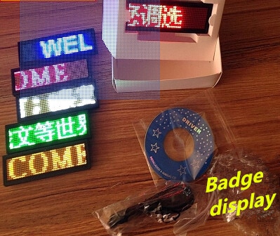 LED Work card Breastplate Job number electronic di... – Vicedeal