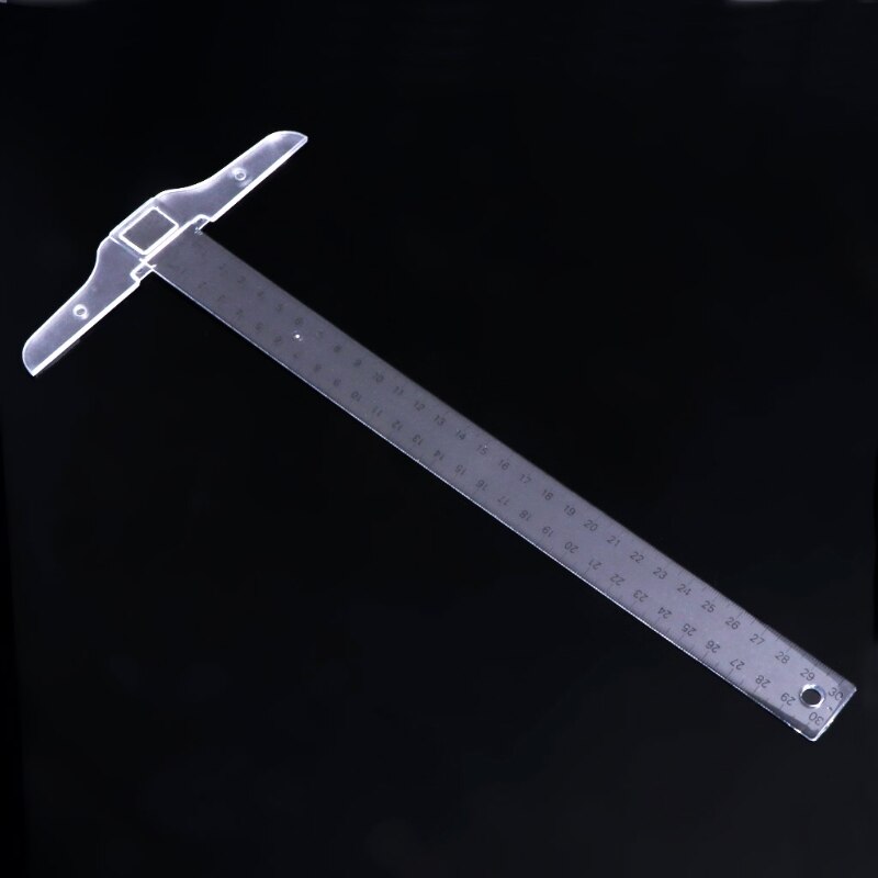 30cm 12'' Plastic Metric T Square Double Side Rule... – Grandado