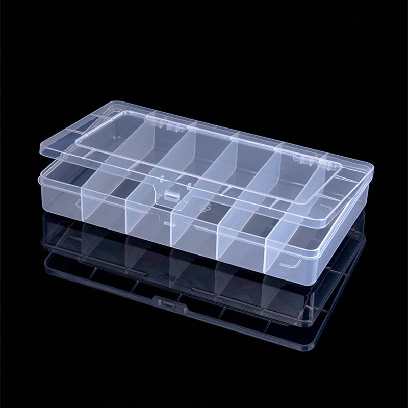 6 Grids Compartment Plastic Storage Box Practical ... – Grandado