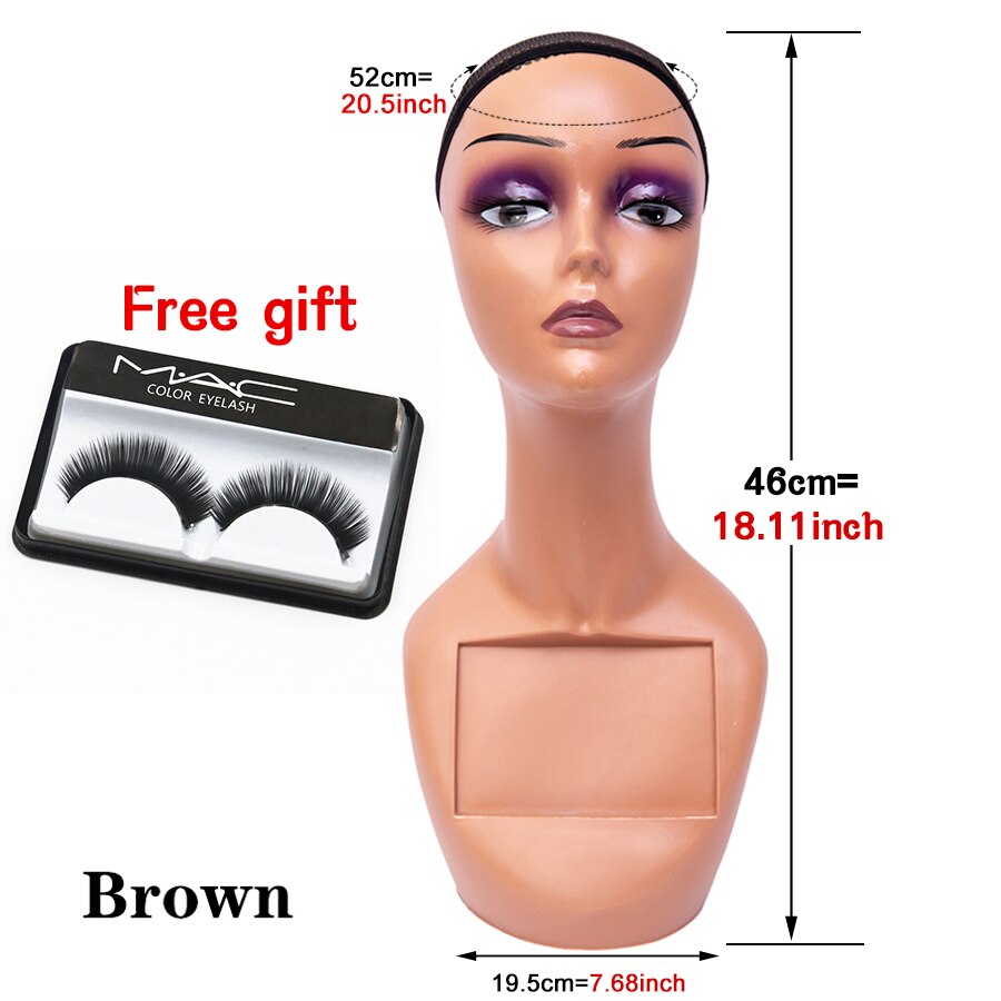 Alileader Plastic Wig Display Holder Head Female M... – Vicedeal