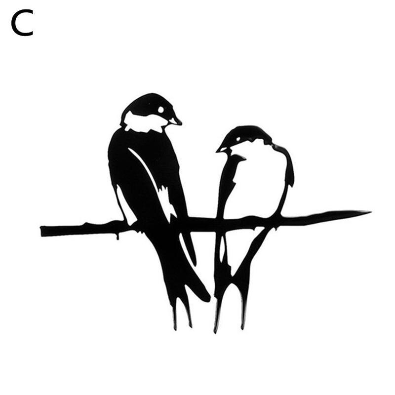 Metal Art Bird Insert For Outdoor Garden Backyard ... – Grandado