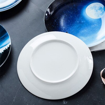 Keramisk tallerken hjem nordisk stil vestlig talle... – Grandado