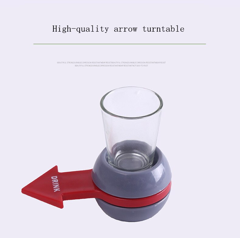 Excellent Shot Spinner Party Game Rotatable Arrow ... – Grandado