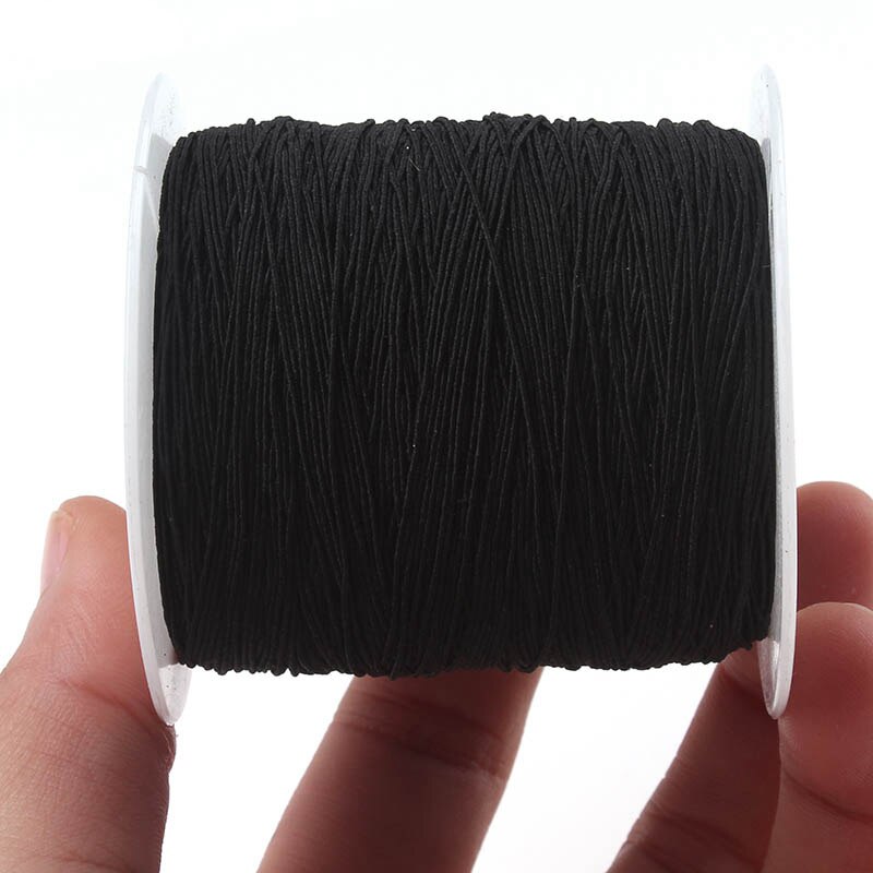 Pulaqi Wit Zwart Elastische Draad Polyester Draad ... – Grandado