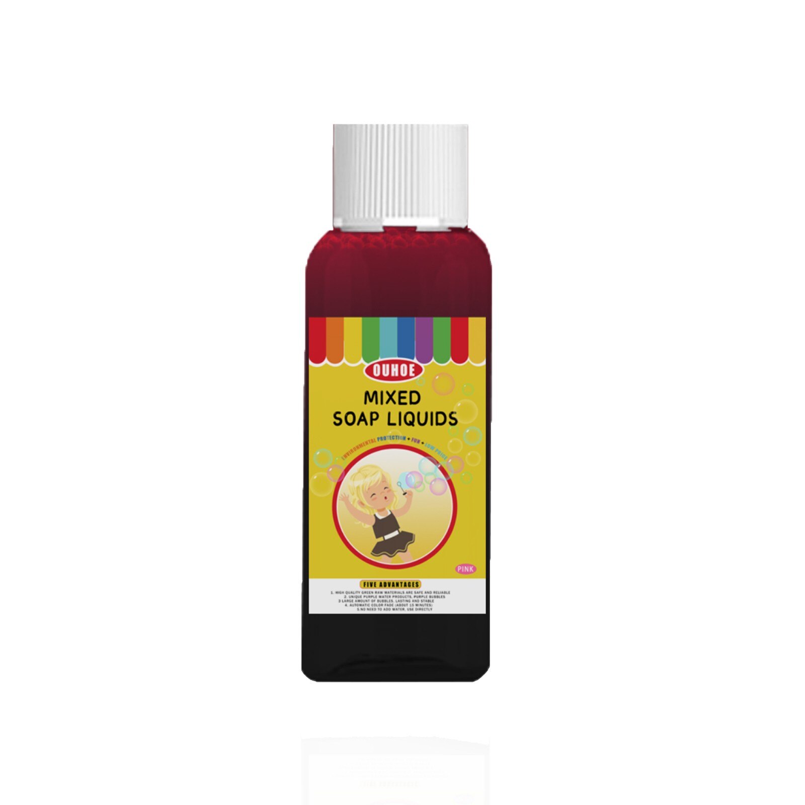 Bubble liquid soap solution outdoor children's ent... – Grandado