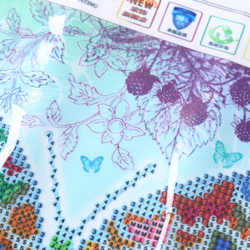 5D DIY Diamond Embroidery Colors Butterfly Flowers... – Grandado