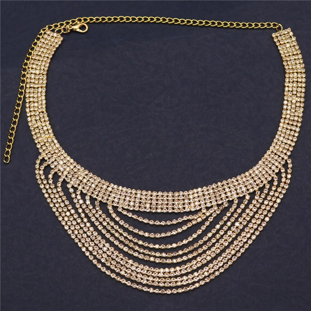 2022 Luxe Crystal Chokers Kettingen Voor Vrouwen S Grandado