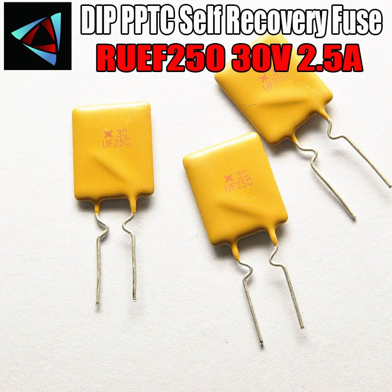 20PCS DIP PPTC self recovery fuse PPTC RUEF250 30V... – Grandado