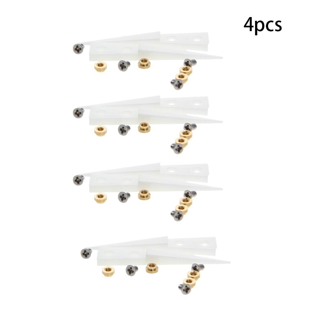 1~4Pair Straight Pointed White/Black Ceramic Tip R... – Grandado