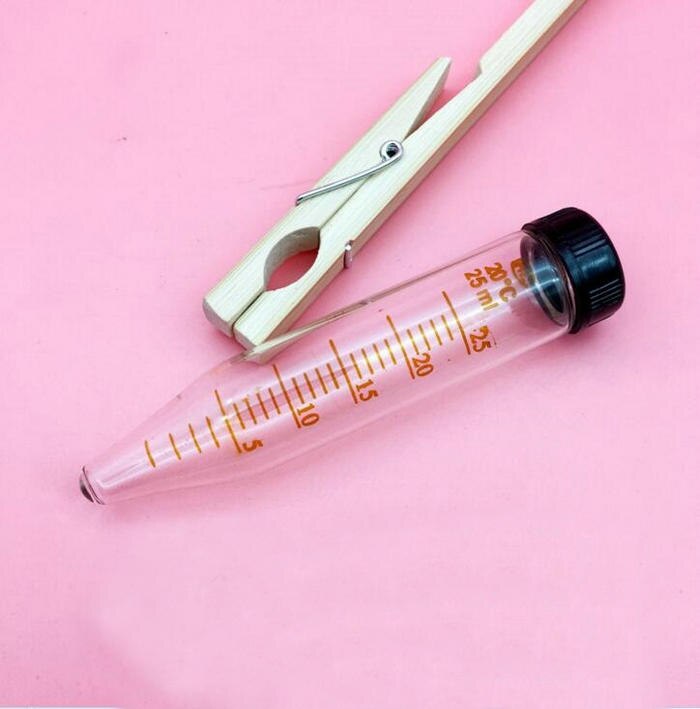 10pcs 25ml glass centrifugal test tube with gradua... – Grandado