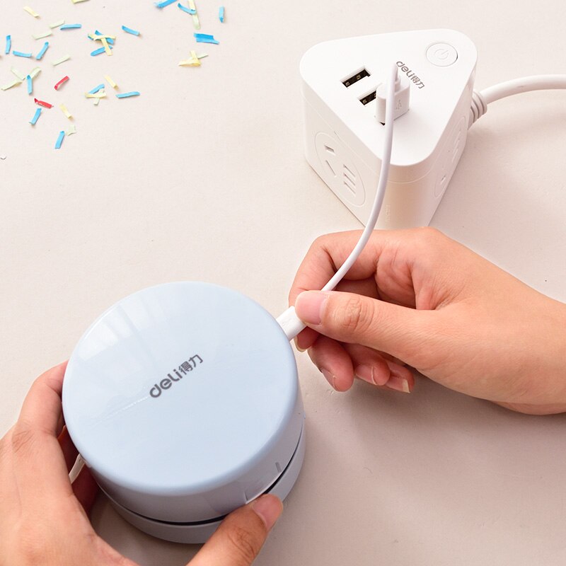 Deli 18880 Desk Set Portable Desktop Cleaner Mini ... – Vicedeal