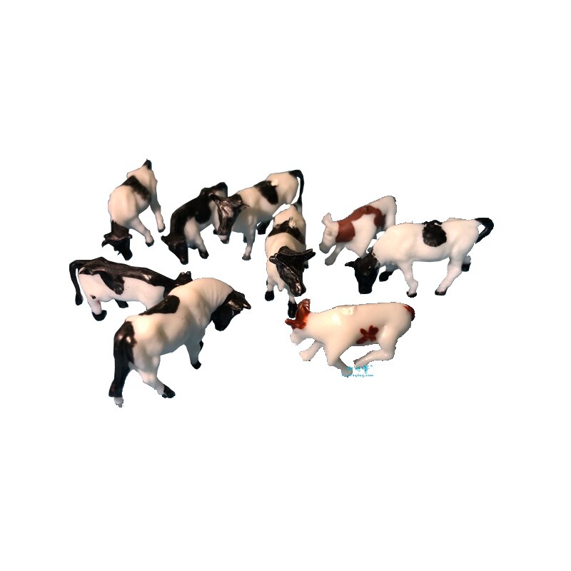 1:87HO Scale Model Cows farm animal landscape mode... – Grandado