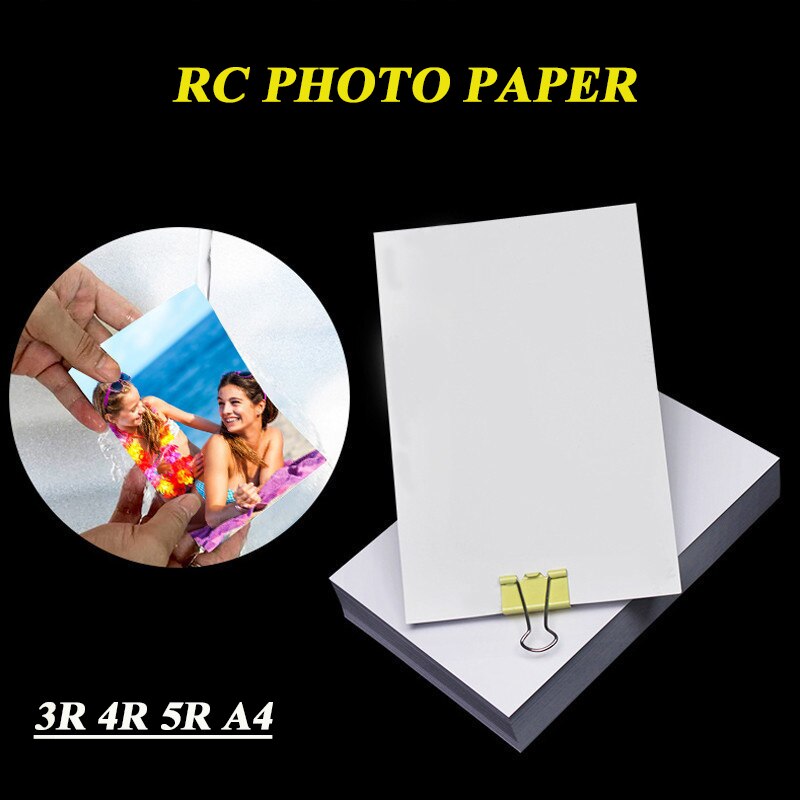 RC photo paper 3R 4R 5R A4 waterproof top grade hi... – Grandado