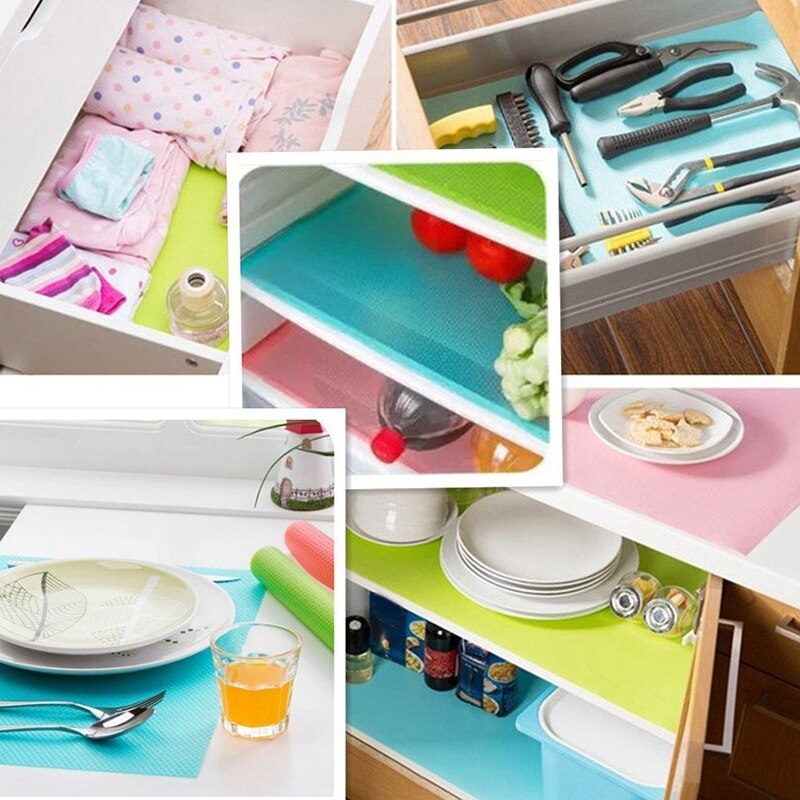 12 Pack Refrigerator Mats,Washable Fridge Mats Lin... – Grandado