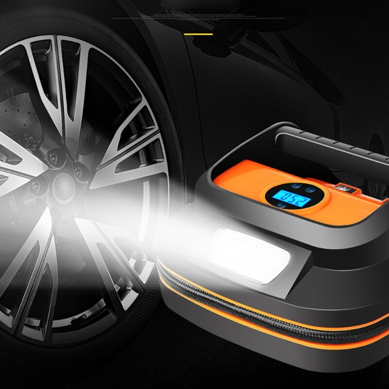 12V Draagbare Auto Luchtpomp Digitale Display Inge... – Vicedeal