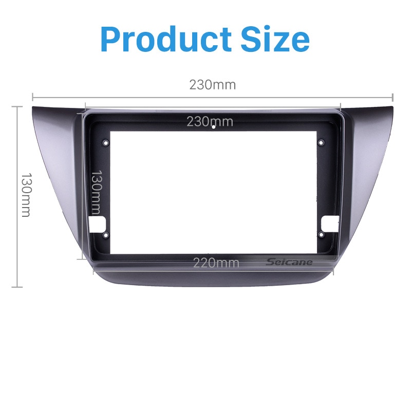 Seicane Car Auto Radio 2Din 9 inch Frame Stereo Co... – Grandado