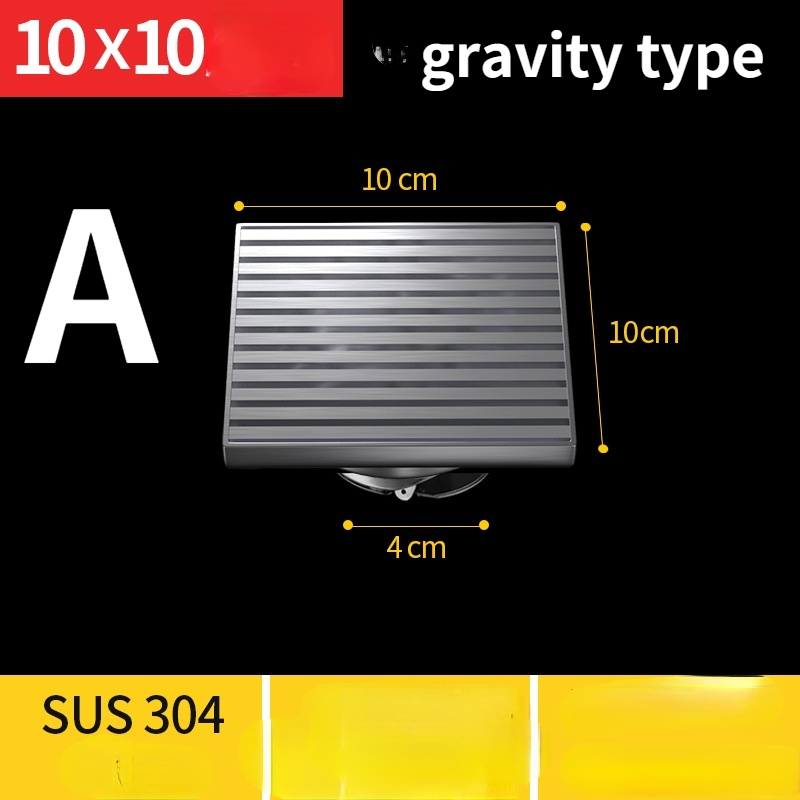 304 Stainless steel rectangular floor drain grate ... – Grandado