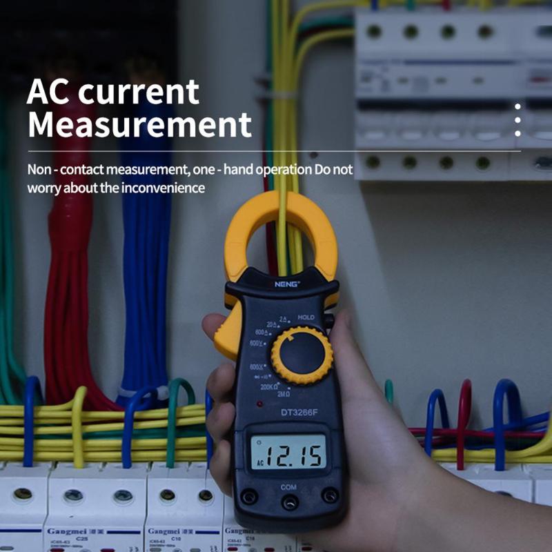 Digital Amper Clamp Meter Multimeter NCV Current C... – Grandado