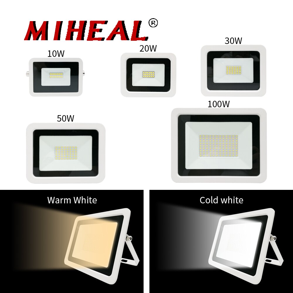 10W 20W 30W 50W 100W LED Schijnwerper Outdoor Muur... – Vicedeal