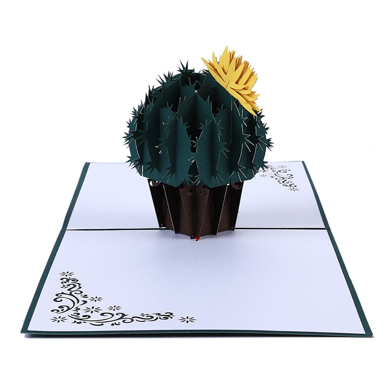 Fresh Cut Paper Flower Pop-up Bouquet Greeting Cards 3D Pop Up Greeting ...