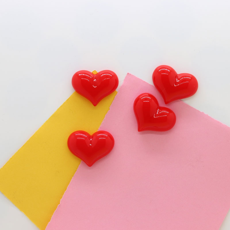 Magneet 8 Stuks Rood Hart Vorm Resion Stereo Decor... – Vicedeal