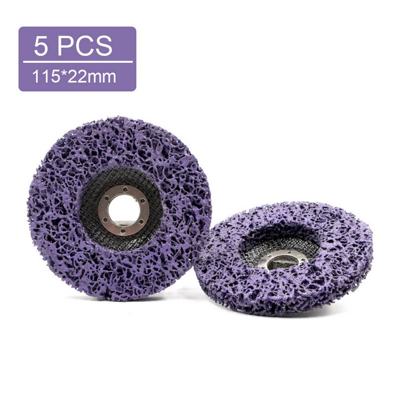 5PCS 115mm Poly Strips Disc Grinding Wheel Paint R... – Grandado