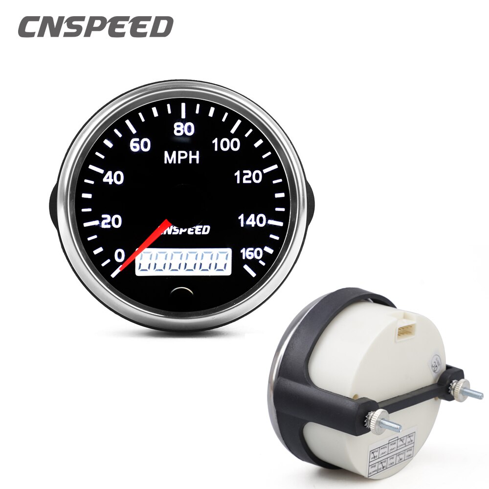 Universal speedometer 12v 24v 85mm 160 mph hastigh... – Vicedeal