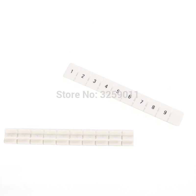 100PCS ZB6 Numbers UK-2.5B UK-5N Din Rail Terminal... – Grandado