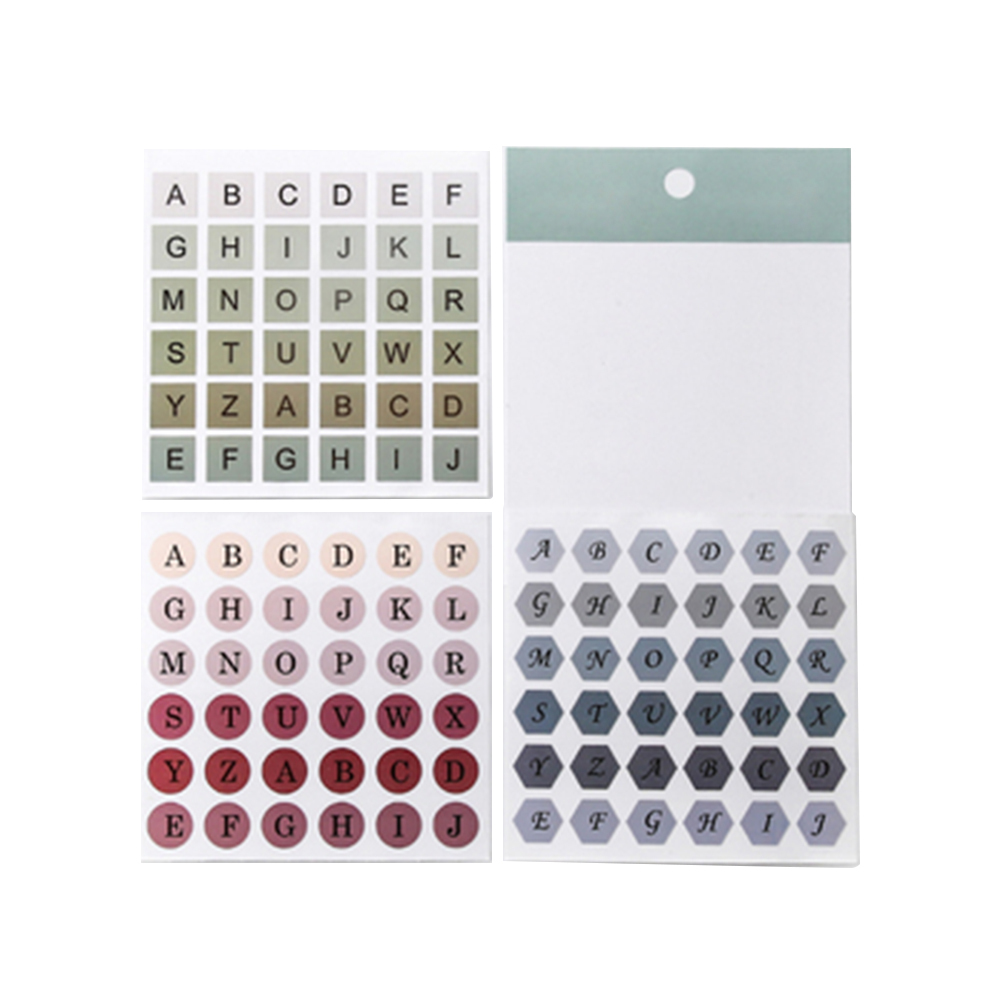 3pcs Feature Cirkel Index sticker Kalender Opmerki... – Grandado