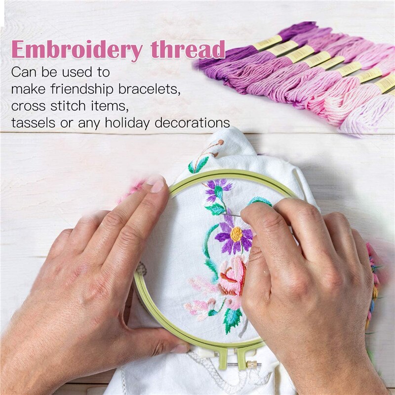 Nonvor 156 Pcs Embroidery Pen Punch Needle Cross S... – Grandado