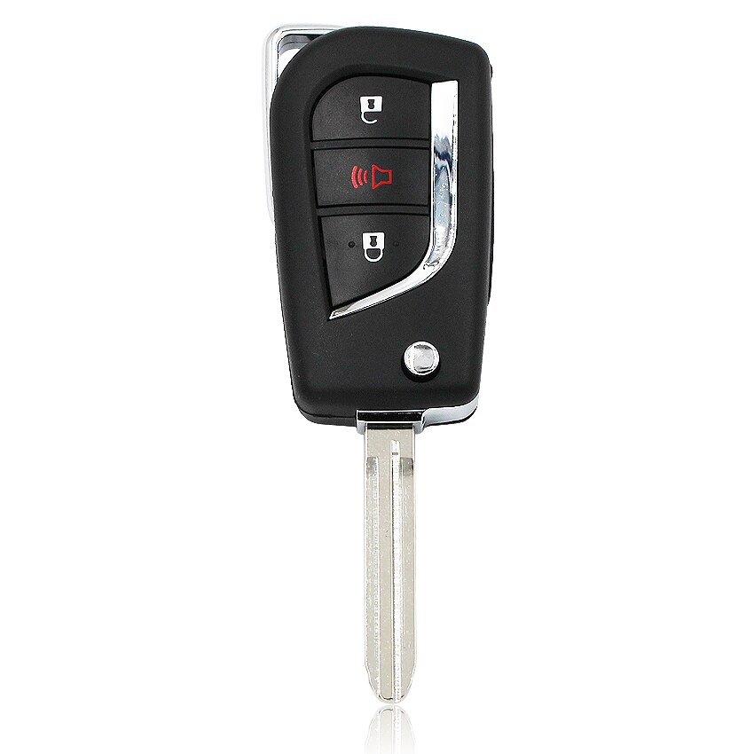 Upgraded Flip 3 buttons Remote key FOB for Toyota ... – Grandado