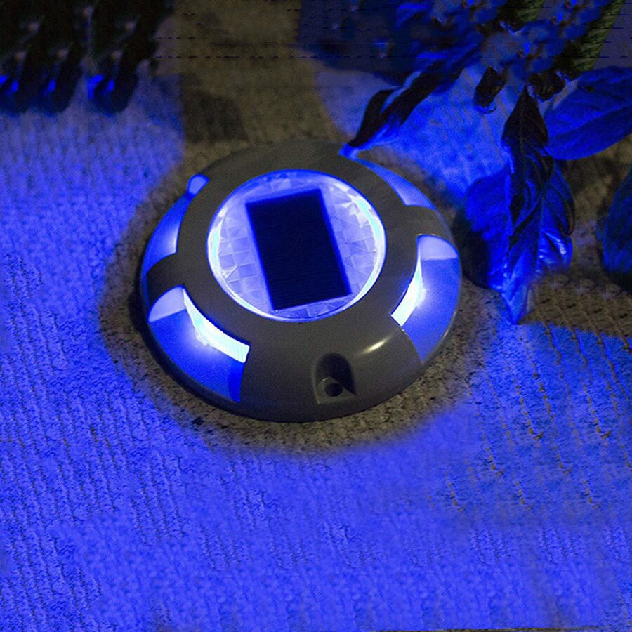 Thrisdar Solar Driveway Dock Lights 4LED Aluminum ... – Vicedeal